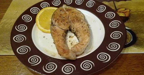 File de Somon cu Miere si Zeama de Portocala. Retete Simple